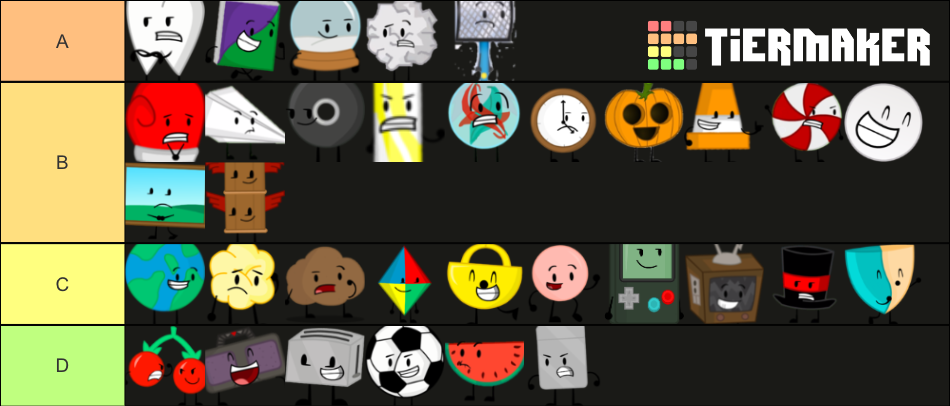 Object overload Tier List (Community Rankings) - TierMaker