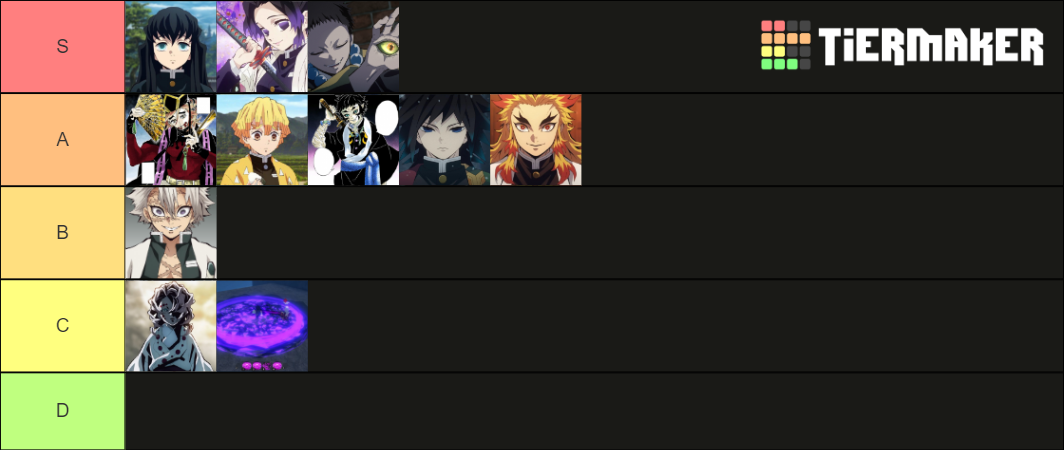 Demonfall BDA Breath Rankings Tier List (Community Rankings) - TierMaker