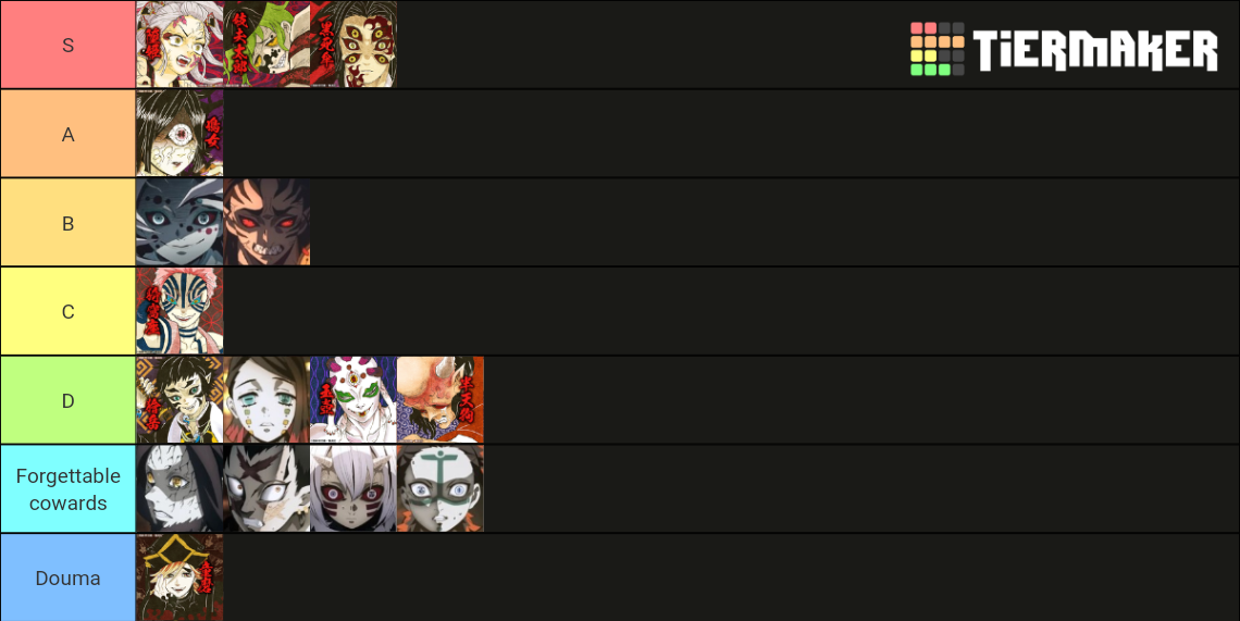 demon slayer moons Tier List (Community Rankings) - TierMaker