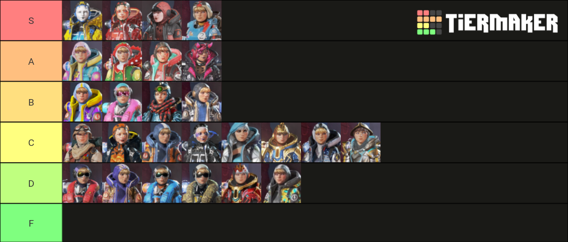 Wattson Skins Season 9 (Apex Legends) Tier List (Community Rankings) - TierMaker