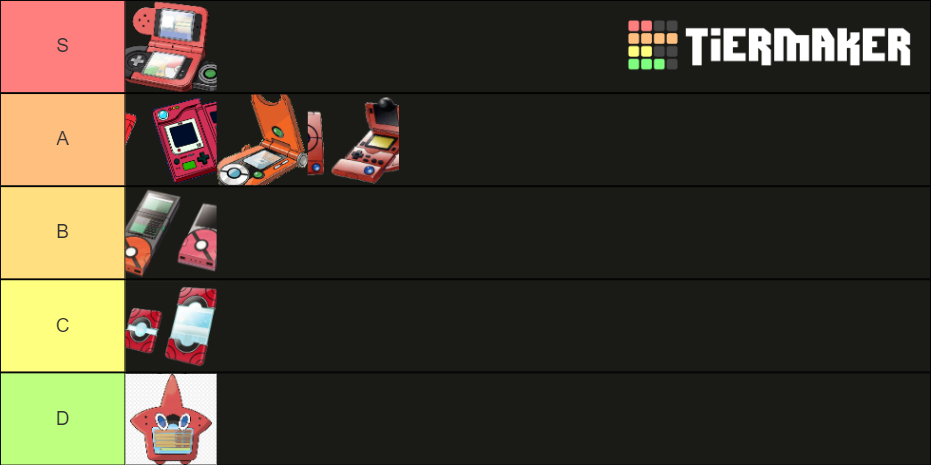 Pokedex Designs Tier List (Community Rankings) - TierMaker