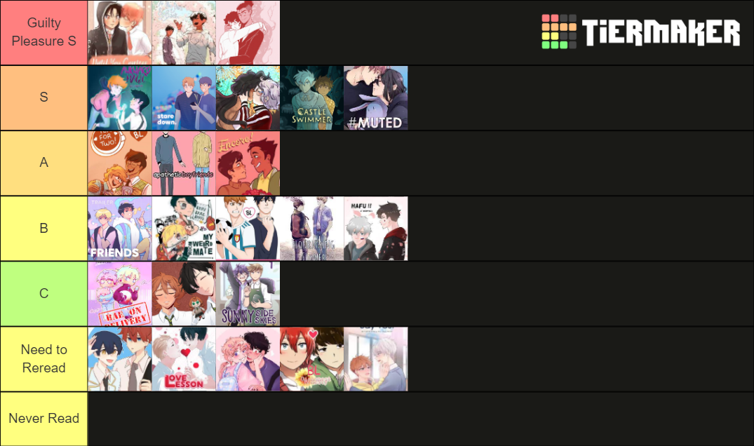 Bl Webtoons Tier List (Community Rankings) - TierMaker