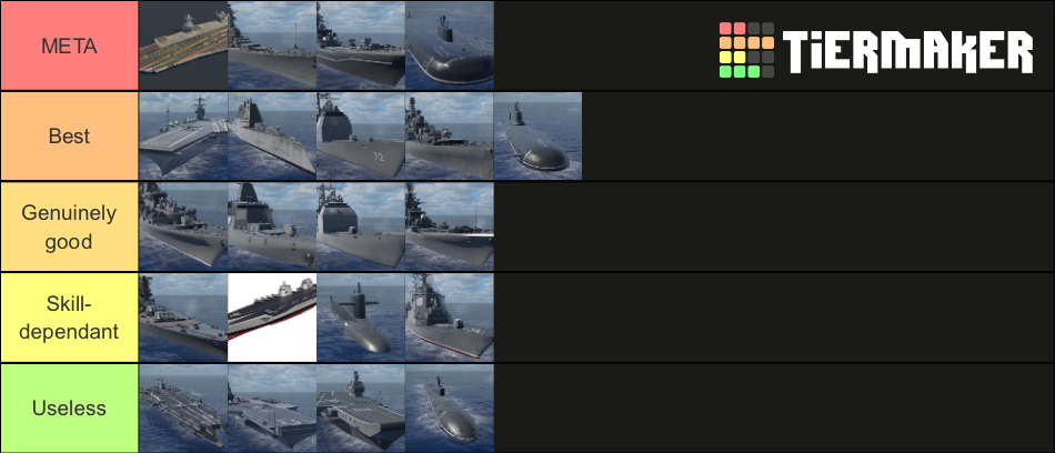 MW’s tier 3 ships Tier List (Community Rankings) - TierMaker