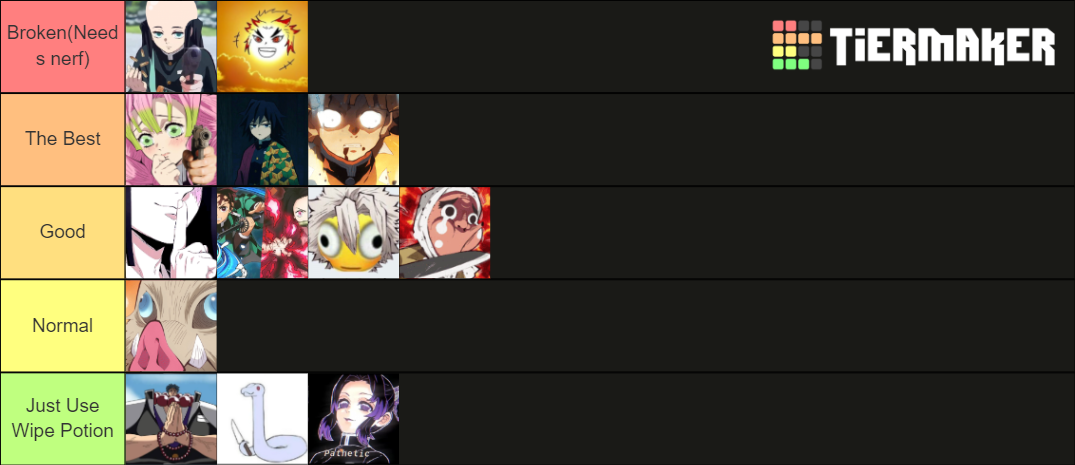 Demonfall Family Tier List (Community Rankings) - TierMaker