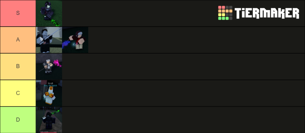 Verdant Moon weapons/classes Tier List (Community Rankings) - TierMaker