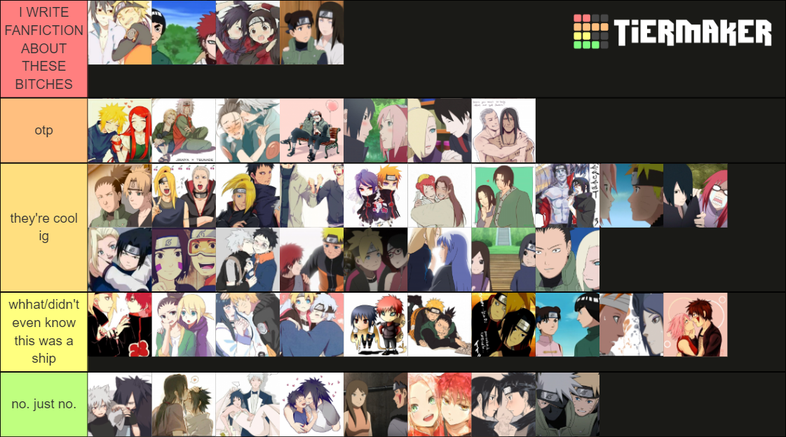 Naruto Ship Tier List (Community Rankings) - TierMaker
