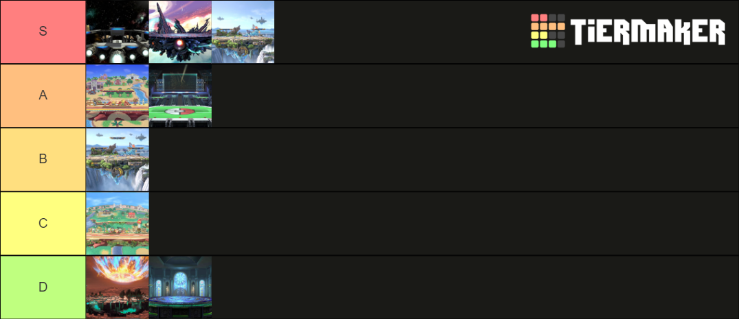 Smash Ultimate Legal Stages Tier List (Community Rankings) - TierMaker Smash Ultimate Legal Stages Tier List (Community Rankings) - TierMaker