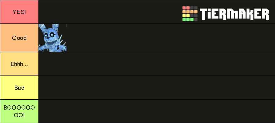 FNaF AR (All Animatronics) Tier List (Community Rankings) - TierMaker FNaF AR (All Animatronics) Tier List (Community Rankings) - TierMaker