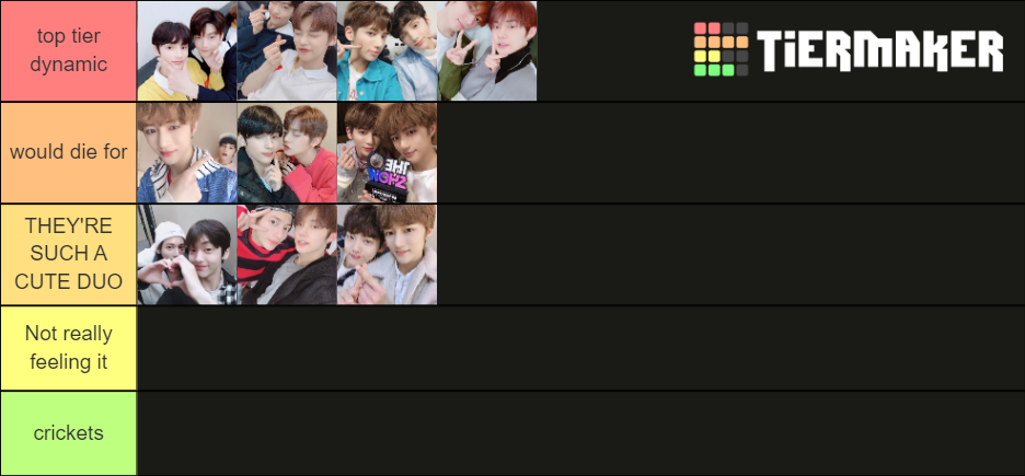 Txt ships Tier List (Community Rankings) - TierMaker