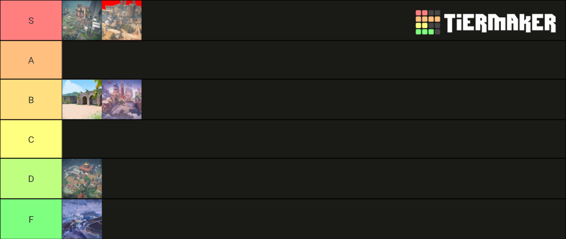 Valorant Maps (Up to Breeze) Tier List (Community Rankings) - TierMaker