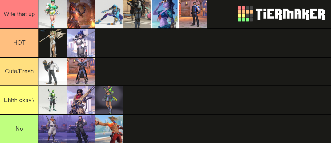 Overwatch Skins Tier List (Community Rankings) - TierMaker