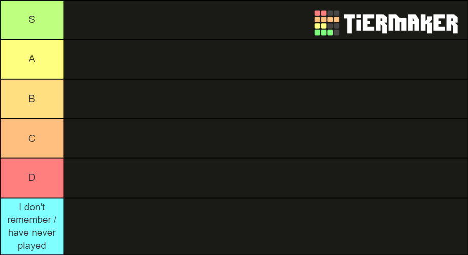 Old Computer Games Tier List (Community Rankings) - TierMaker