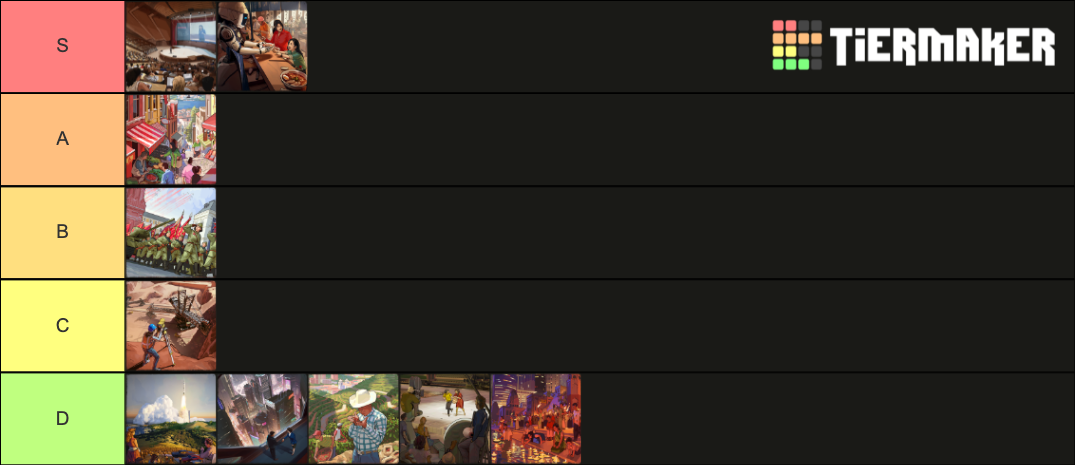 Humankind Culture Tierlist Tier List (Community Rankings) - TierMaker
