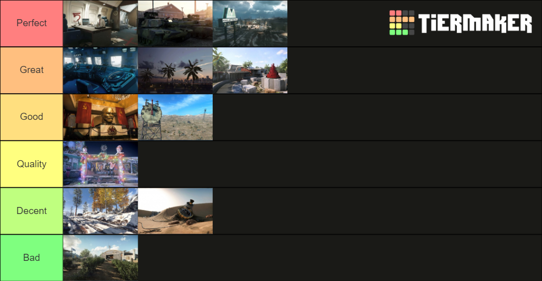 Call of Duty Black Ops Cold War Multiplayer maps Tier List (Community ...