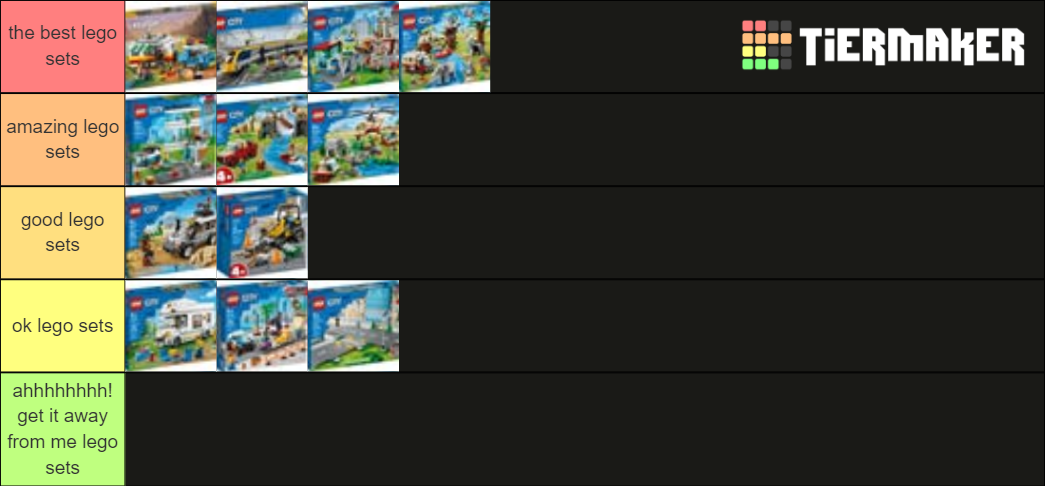lego sets Tier List (Community Rankings) - TierMaker