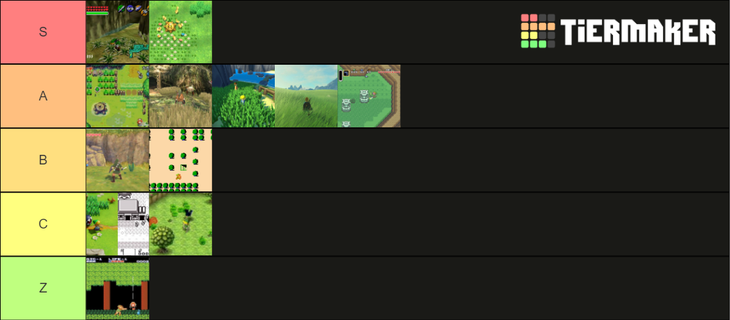 Grass from the legend of Zelda series Tier List (Community Rankings ...
