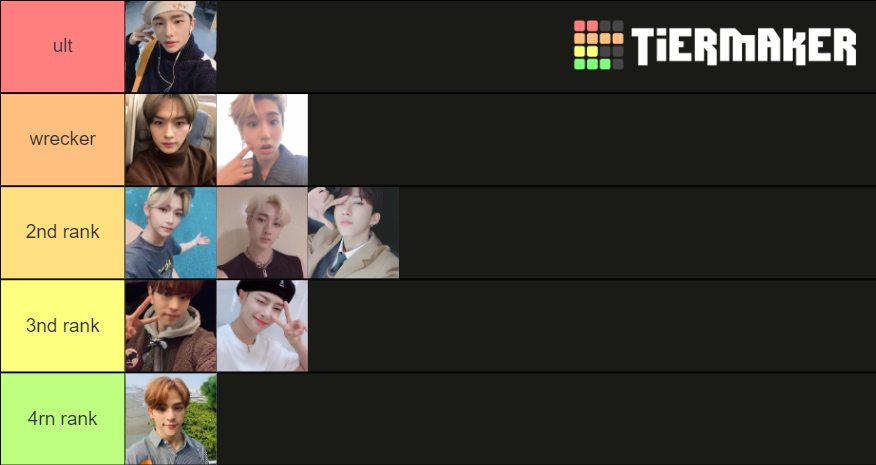 skz members Tier List (Community Rankings) - TierMaker