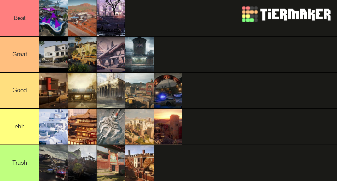 R6 Maps Tier List Community Rankings TierMaker R6 Maps Tier List Community Rankings TierMaker