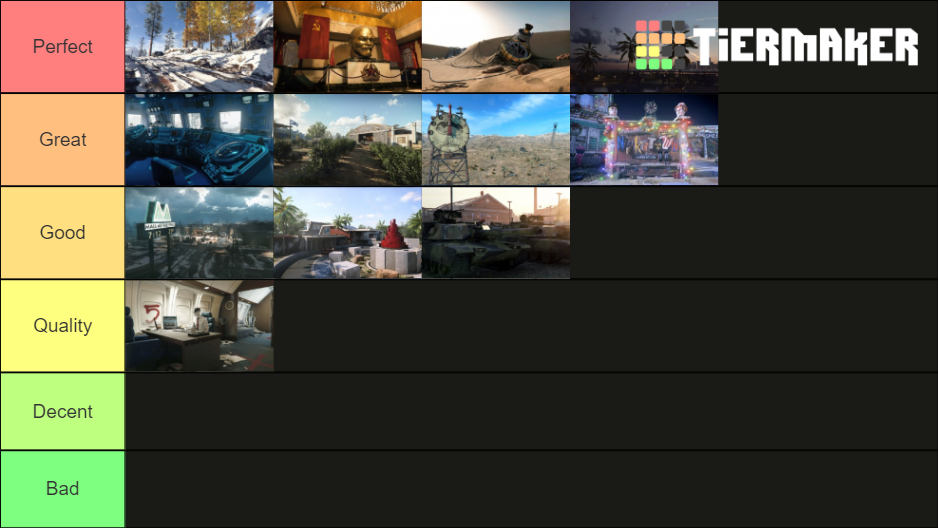 Call of Duty Black Ops Cold War Multiplayer maps Tier List (Community ...