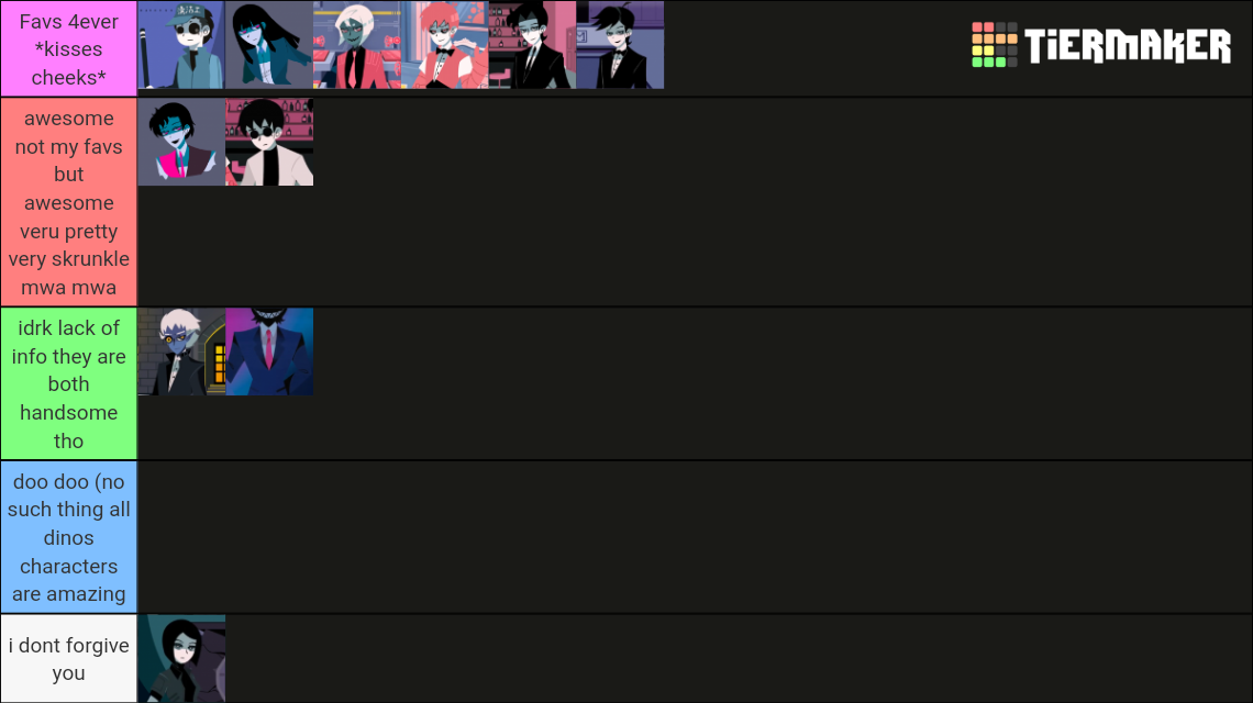 VTSOM & TWDAK :) Tier List (Community Rankings) - TierMaker