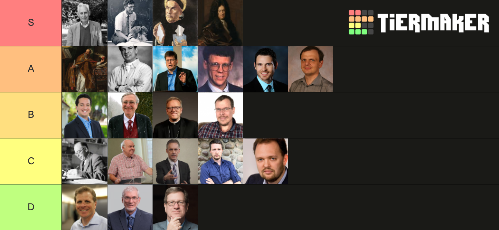 Christian Philosophers/Apologists Tier List (Community Rankings ...