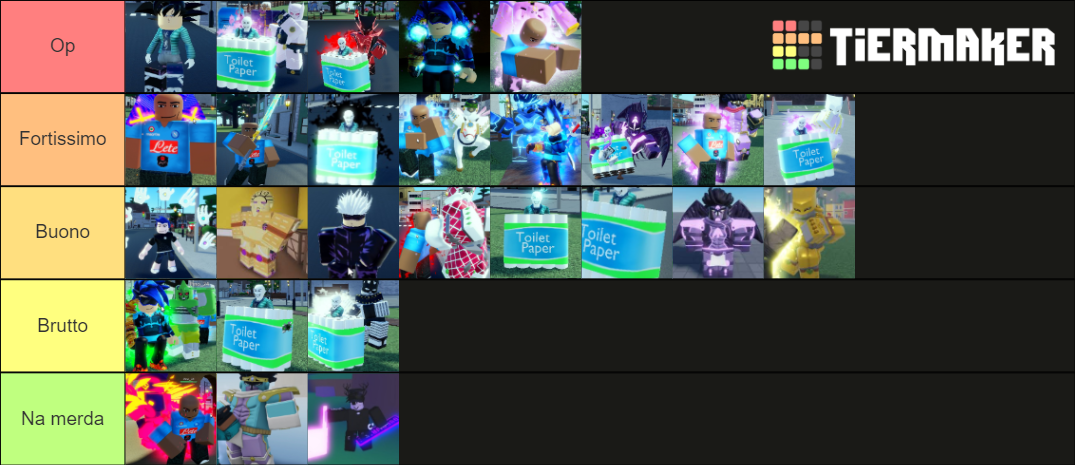 Aut Obtainable stands Tier List (Community Rankings) - TierMaker