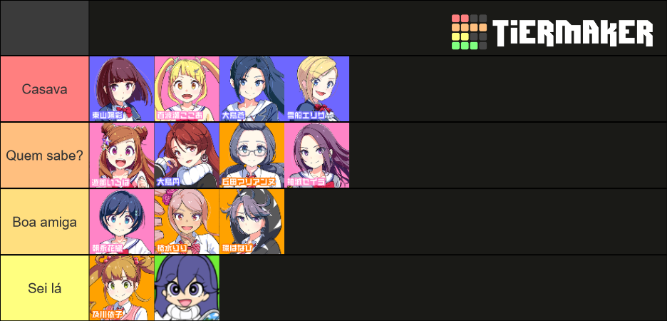 Magicami DX Girls Tier List (Community Rankings) - TierMaker