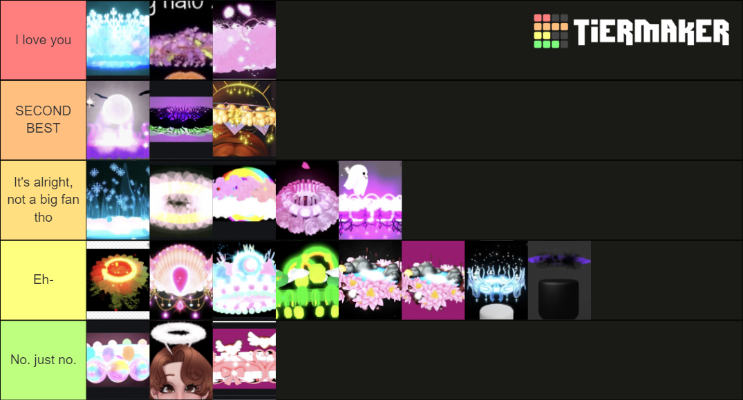 Royal High Halos Tier List (Community Rankings) - TierMaker