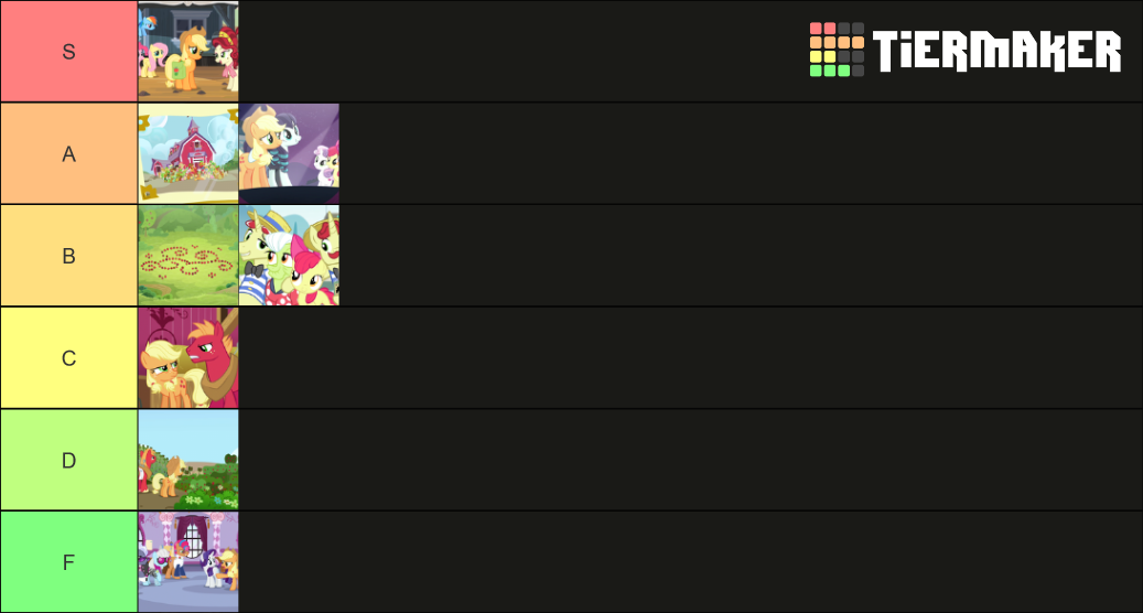 Applejack Episodes Tier List (Community Rankings) - TierMaker Applejack Episodes Tier List (Community Rankings) - TierMaker
