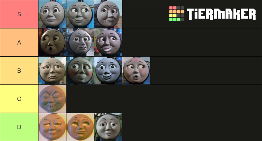 Thomas the Tank Engine Faces (Edward) Tier List (Community Rankings ...