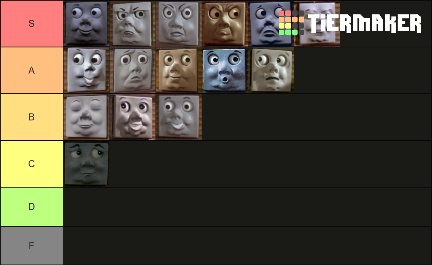 Thomas the Tank Engine Faces (Toby) Tier List (Community Rankings ...