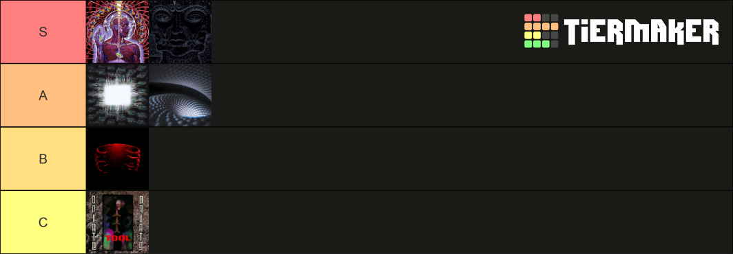 TOOL Albums Tier List (Community Rankings) - TierMaker