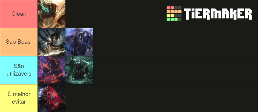 Pyke Skins 09/21 Tier List (Community Rankings) - TierMaker