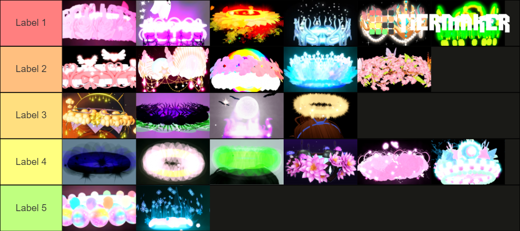 *June 2022* Royale High Halos Tier List (Community Rankings) - TierMaker