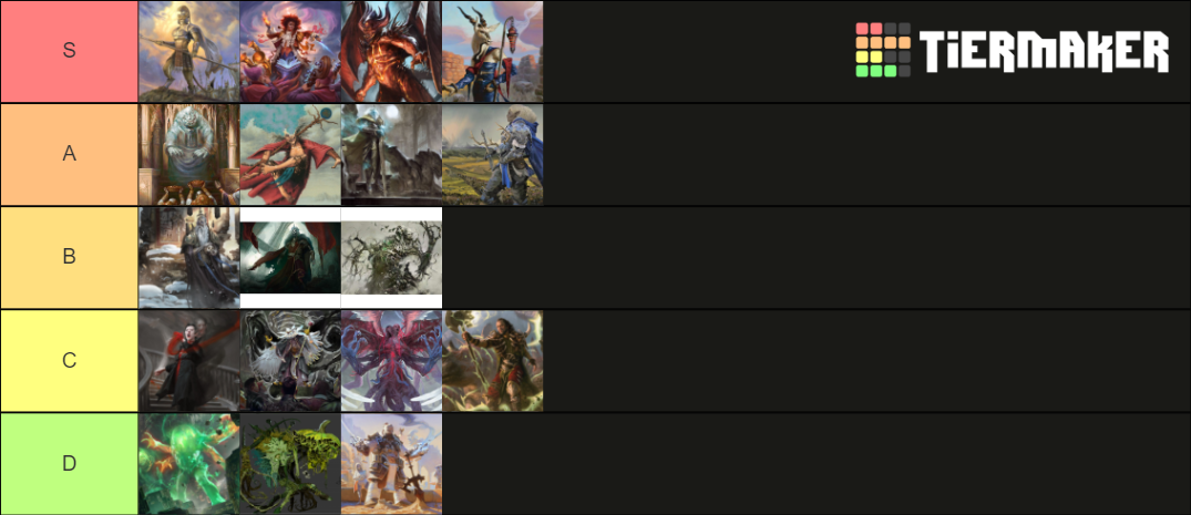 MTG commander Tier List (Community Rankings) - TierMaker