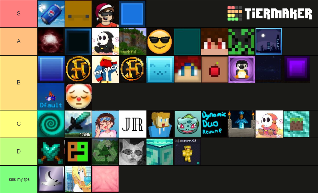 mc pvp texture packs Tier List (Community Rankings) - TierMaker