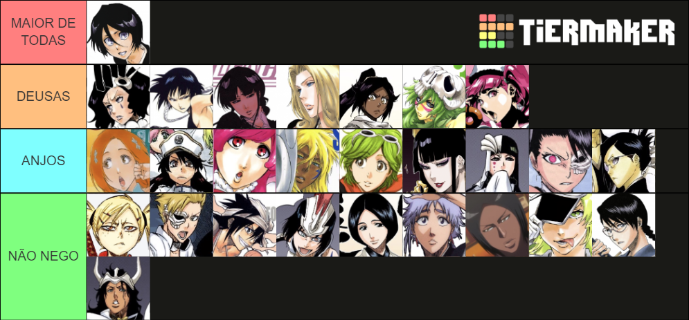 Bleach Waifus Tier List (Community Rankings) - TierMaker