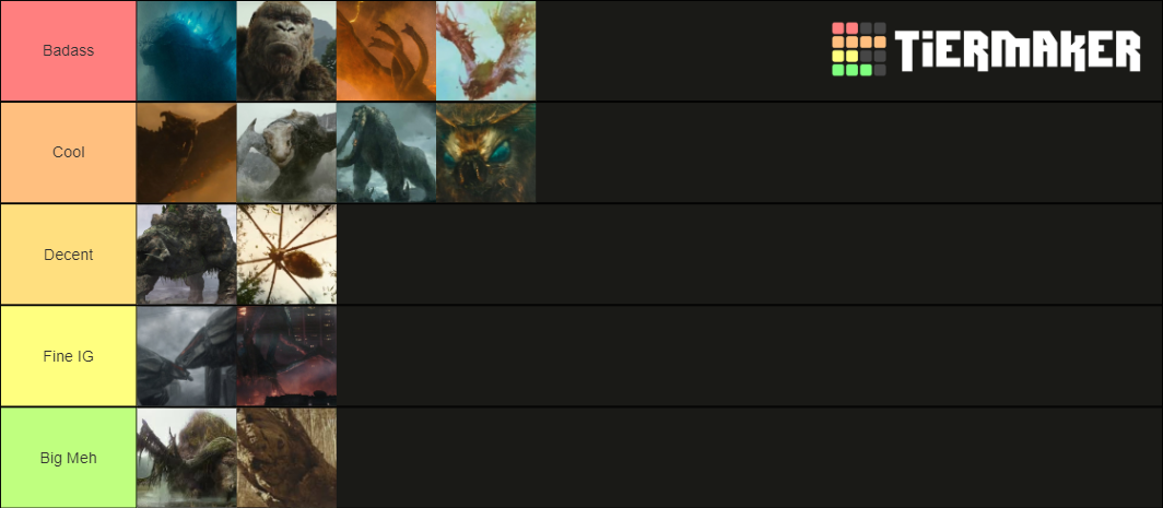Ranking Monsterverse Titans Tier List (Community Rankings) - TierMaker Ranking Monsterverse Titans Tier List (Community Rankings) - TierMaker