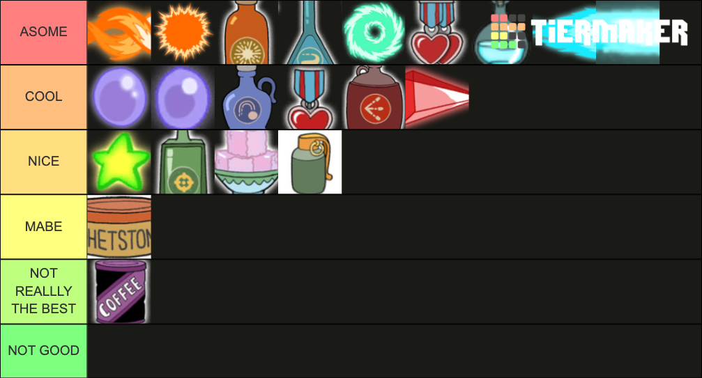 cuphead weapons and charms Tier List (Community Rankings) - TierMaker
