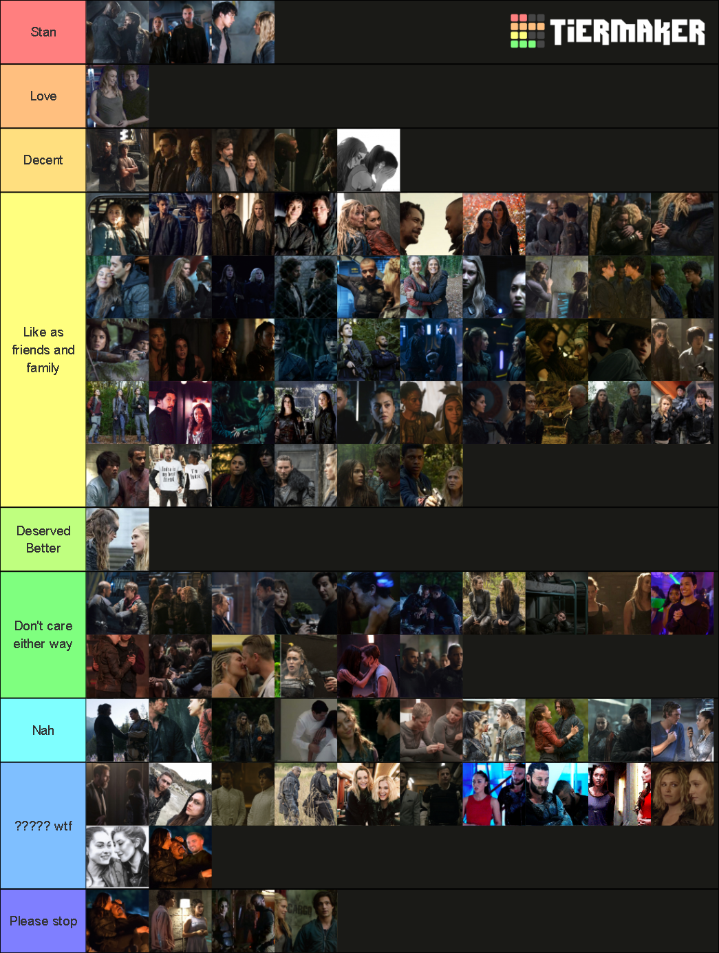 The 100 Ships (All) Tier List (Community Rankings) - TierMaker