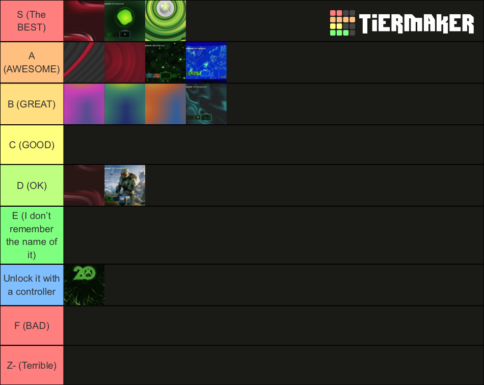 Dynamic Background (Now with 360) Tier List (Community Rankings ...