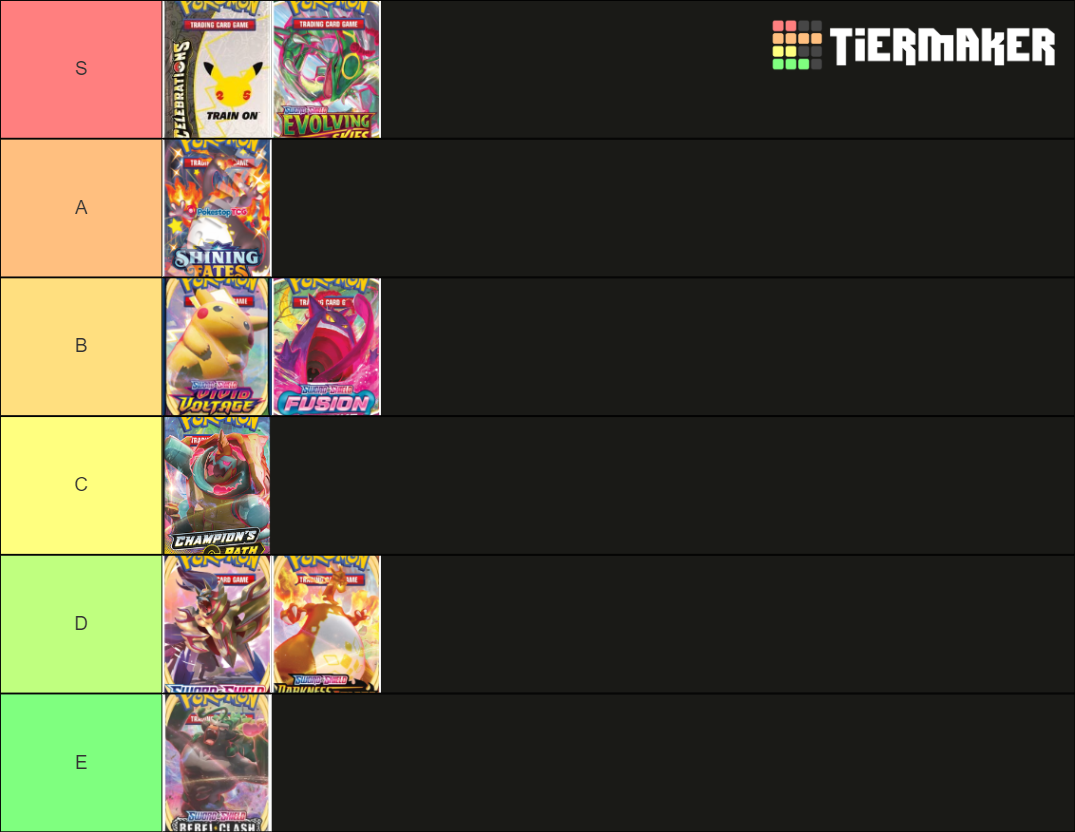 Pokémon TCG Sword and Shield's sets Tier List (Community Rankings ...