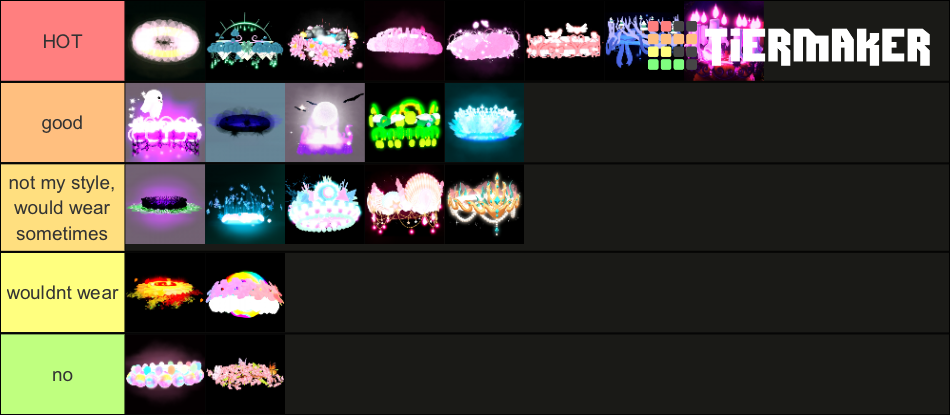 Royale High Halos (UPDATED DECEMBER 2021!) Tier List (Community ...