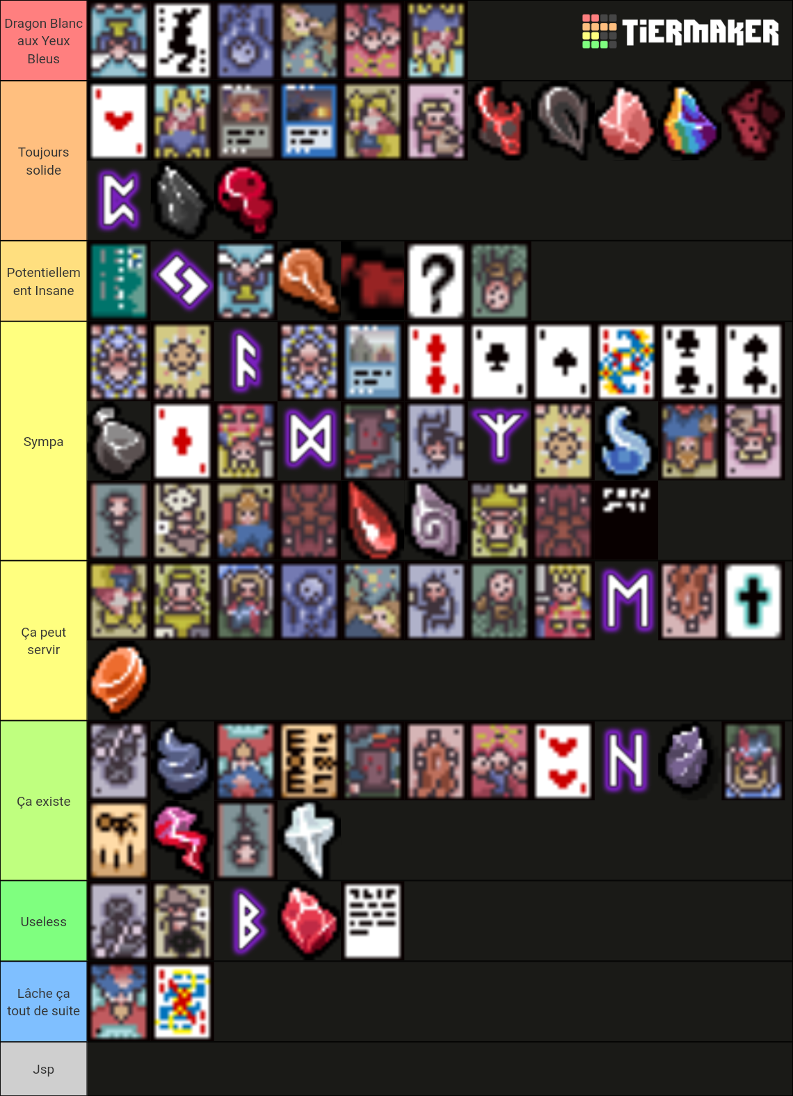 Isaac Repentance - All Cards & Runes Tier List (Community Rankings ...