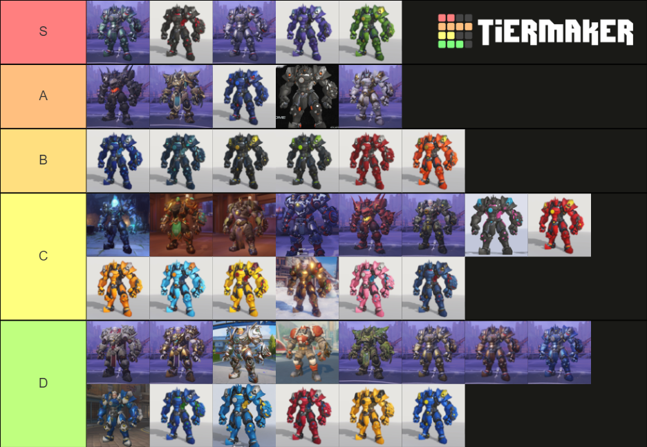 REIN SKINS Tier List (Community Rankings) - TierMaker