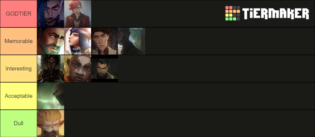 Arcane Tier List (Community Rankings) - TierMaker