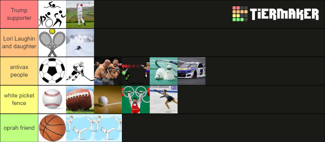 white sports Tier List (Community Rankings) - TierMaker