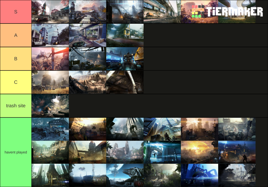 Titanfall 1/2 Maps Tier List (Community Rankings) - TierMaker