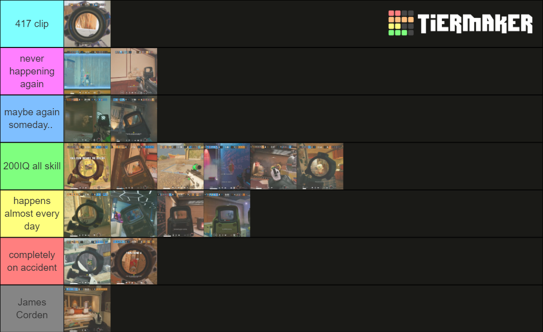 R6 Hack Tier List (Community Rankings) - TierMaker
