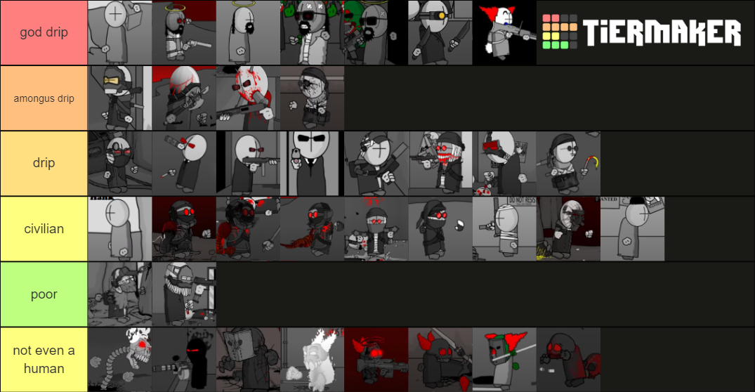 Madness combat Tier List (Community Rankings) - TierMaker